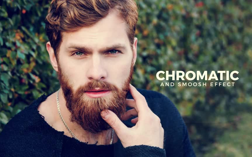 AE模板-时尚人物介绍片头 幻灯片视频模板 在线视频制作