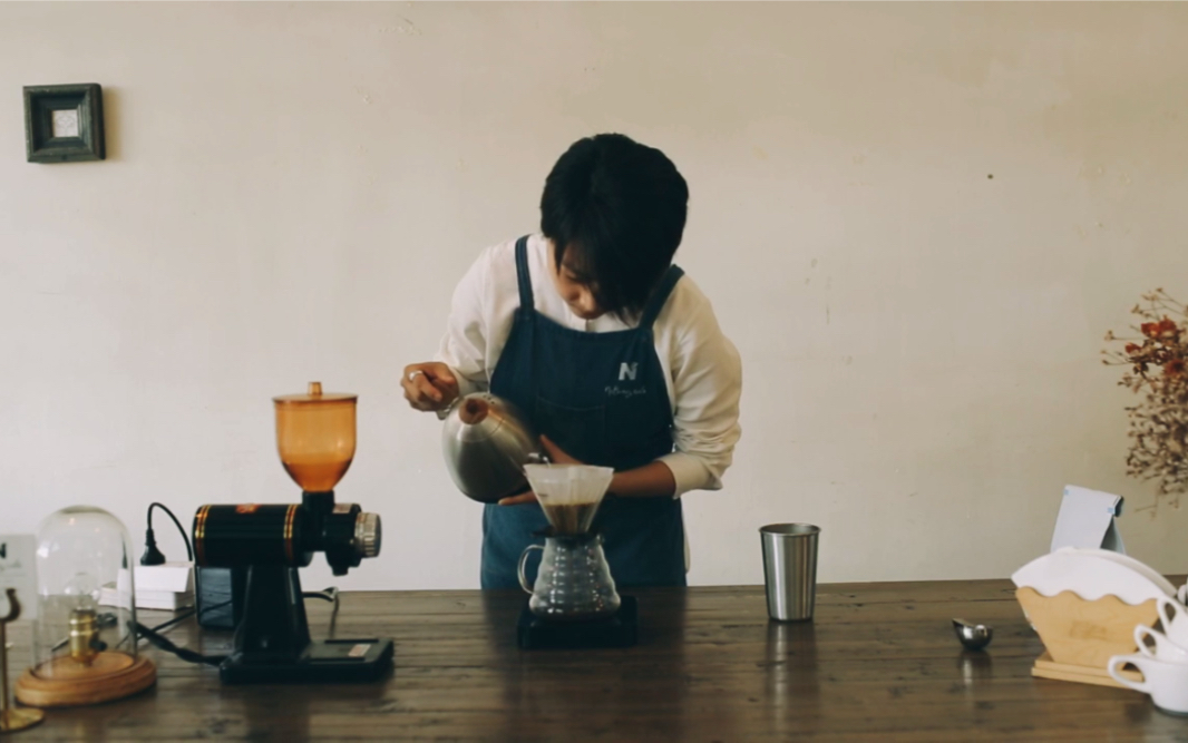 制作一杯手冲咖啡