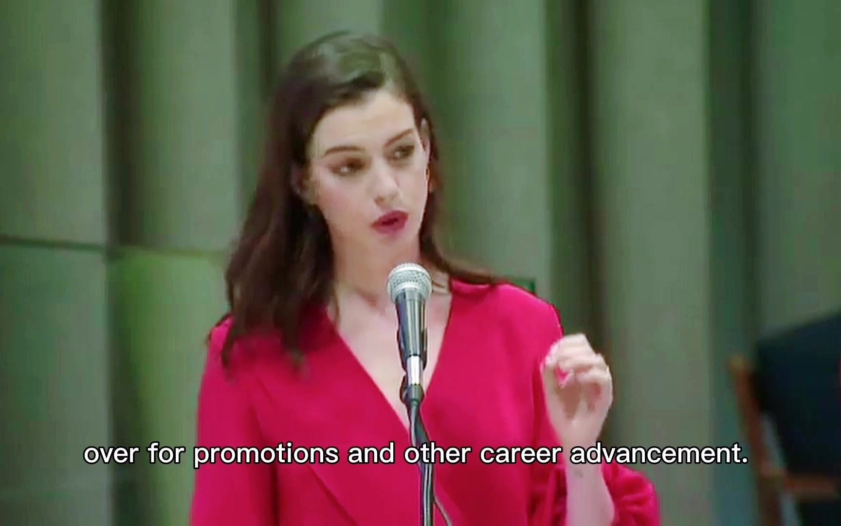 英语演讲:Anne Hathaway(非时政内容,仅作为口语学习)