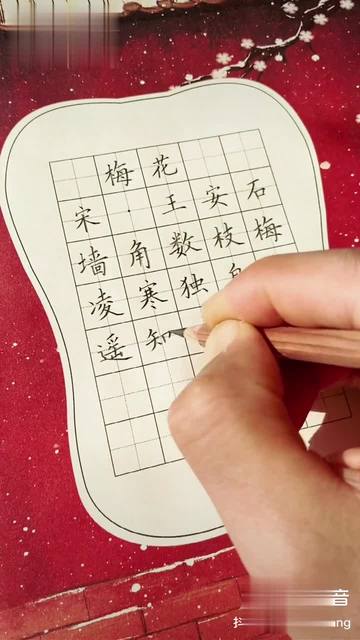 书写视频拍摄方法️️️ 硬笔书法 拍摄技巧