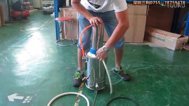 不锈钢蒸馏水器 YN-ZD-5不锈钢电热蒸馏水器如何安装