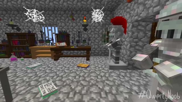 我的世界MC动画:菜鸟的彩虹胸甲