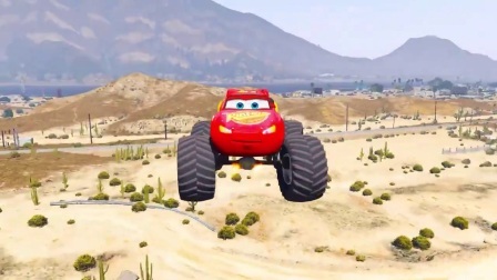 怪物闪电麦昆大皮卡赛车小游戏