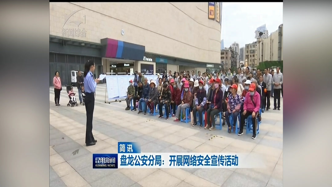 盘龙公安分局:开展网络安全宣传活动