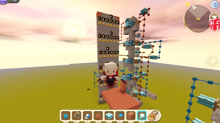 迷你世界电路合集二十六 二十分钟学会选层电梯