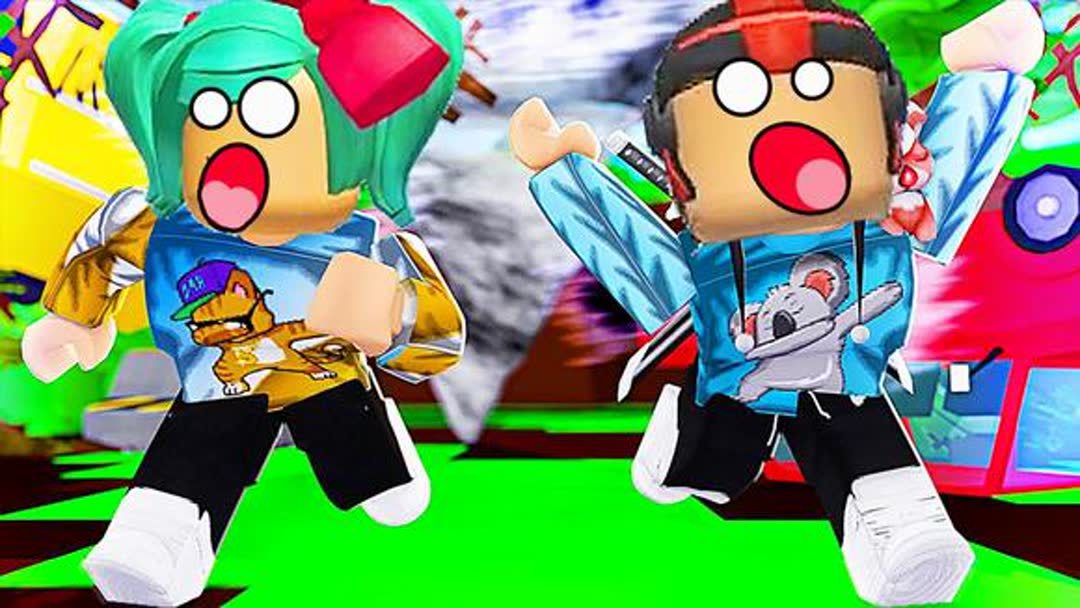 Roblox自然灾害模拟器 我被地震震到了外太空! 屌德斯小熙