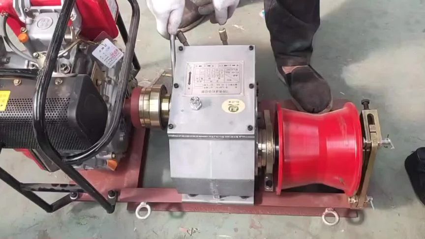 #电力工具 #电缆牵引绞磨机 #电缆钢滑轮 #牵引网套