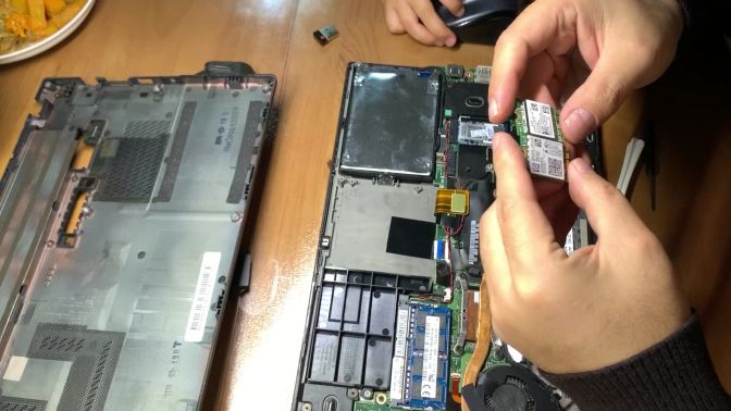 家里宽带升级200M,ThinkPad X240 5G网卡更换,速度爽呆