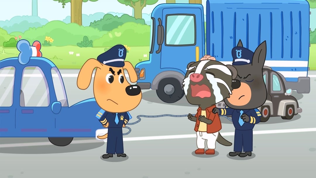 安全警长啦咘啦哆 第9集 可恶的车窗抛物