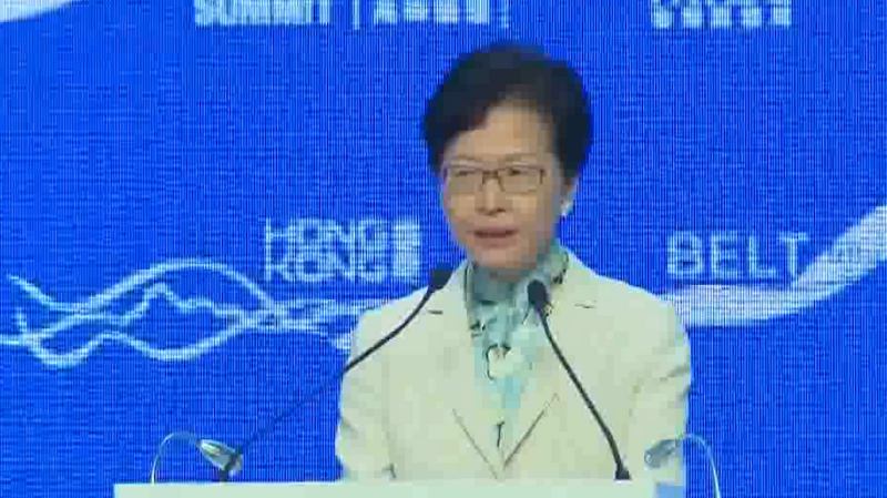 林郑月娥:靠坚定维护一国两制和基本法 重建社会安定