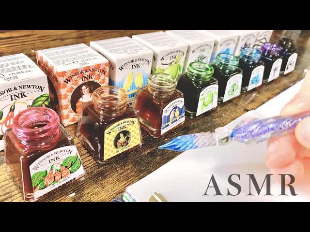 用玻璃笔画画的声音--教程教你学画画画画
