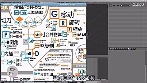 视频blender常用快捷键006