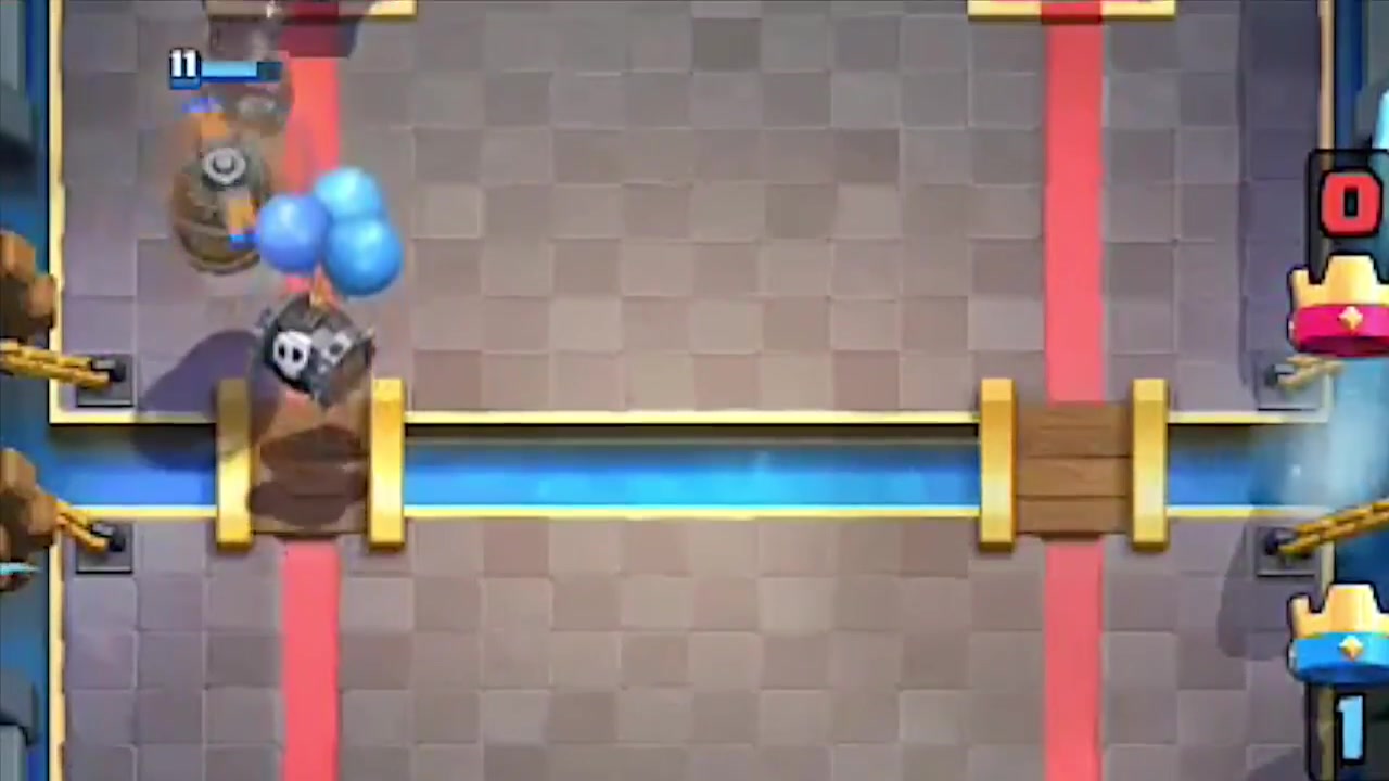 【皇室战争】四张新卡最新实战视频