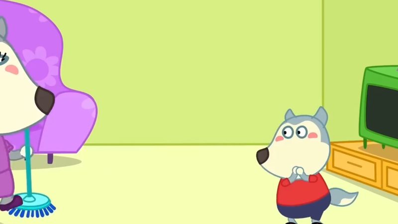 儿童动画:沃福的牙齿掉了,还以为牙齿不会再长出来了