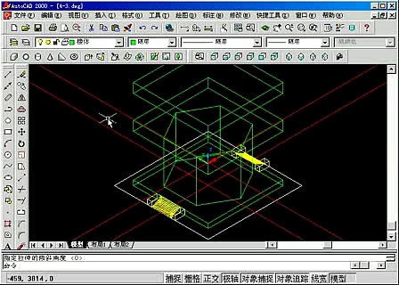 CAD三维建模视频教程--小凉亭(5)