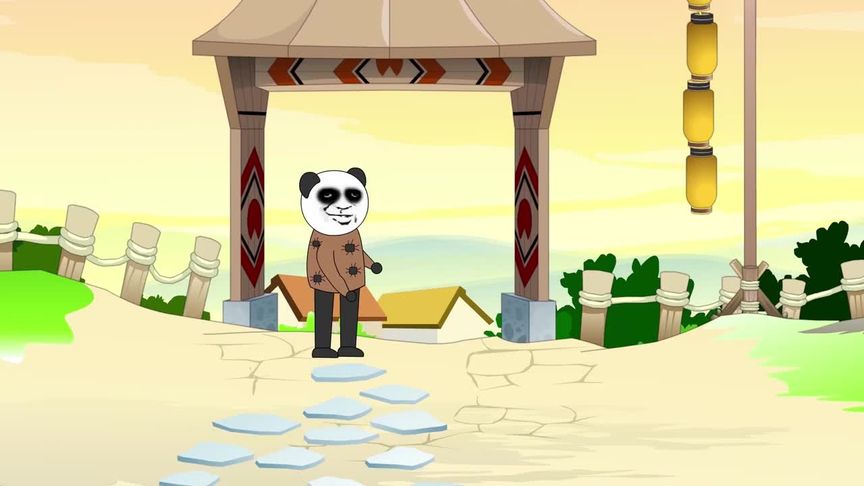 #沙雕动画 民间鬼故事:神奇的乞丐