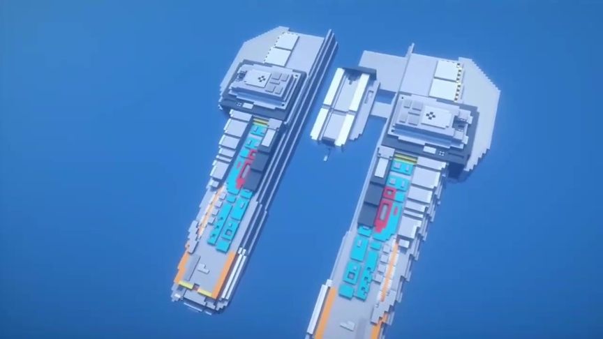 我的世界:大神造太空飞船