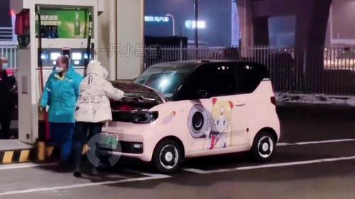 美女给自己的新能源车,加装柴暖省电! 网友:当初买它的意义何在