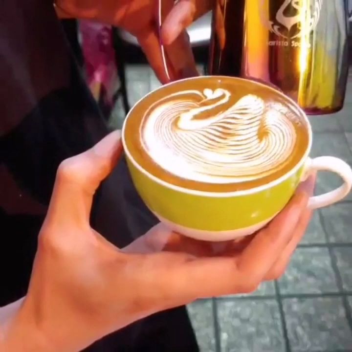 Amazing Coffee Art Tutorials. The Best Skills in The World #5☕❤️