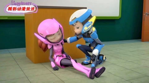 皮皮鲁安全特工队:鲁西西在教室晕倒了,必须抓紧时间制造疫苗