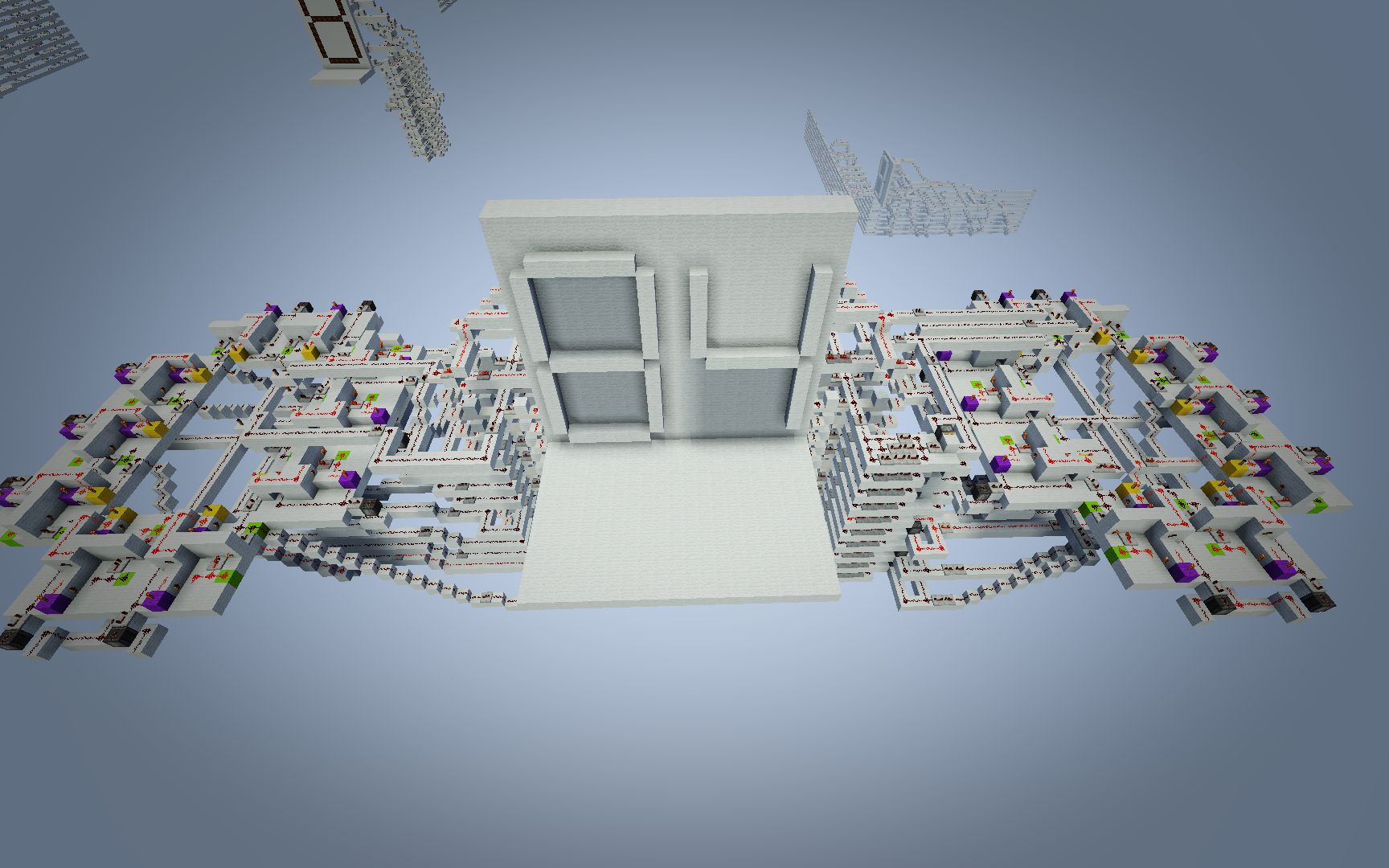 【我的世界】基于钟控D触发器实现两位数数码管计数器