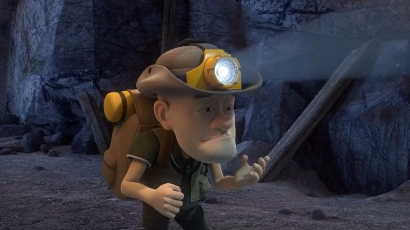 熊出没之探险日记:熊大熊二和光头强相遇,但熊大把赵琳给弄丢了