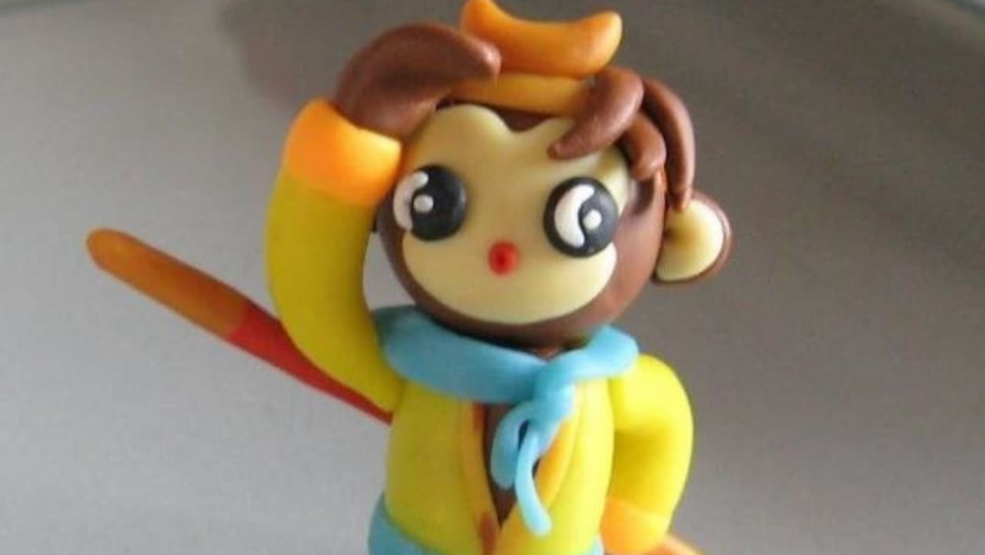 手办彩泥达人:非物质遗传人教你如何捏大圣孙悟空?