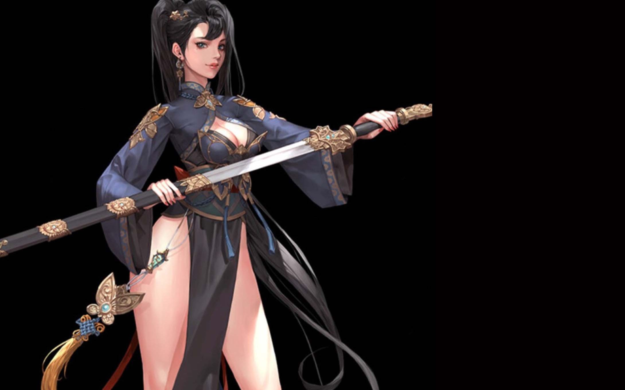 【3Dmax】手绘古风女角色3D建模,在点线面的世界创造你得“老婆”