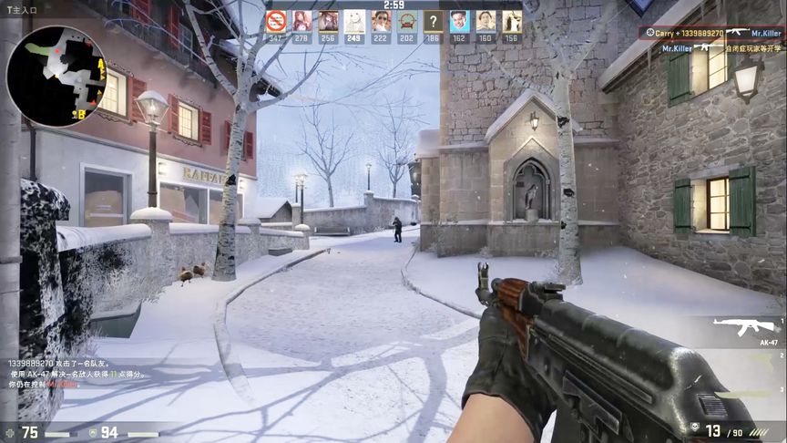 CSGO:小编听取建议寻找DPi,慢了一挡发现稳了不少!