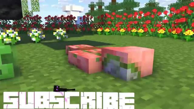 我的世界MC动画《情侣日》,怪物们向喜欢的女生表白