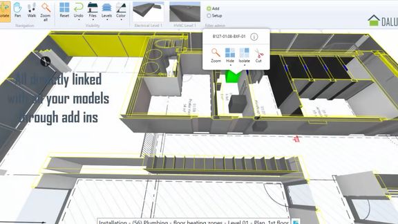 在二维和三维间自由行走,这才是BIM要的感觉