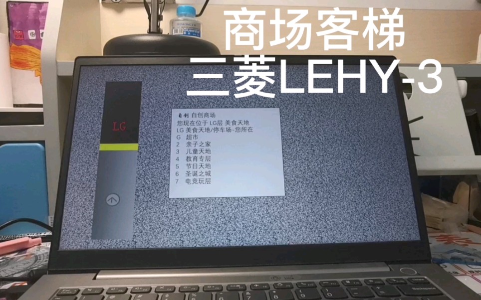 PPT模拟商场电梯