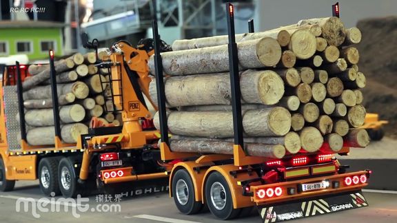 大型 RC 模型车及施工现场