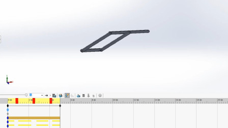 SolidWorks教程:四连杆机构的动画仿真实例教学
