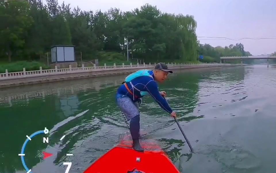 大力讲解示范:桨板绕标技巧-3 康纳内掏桨的精髓!