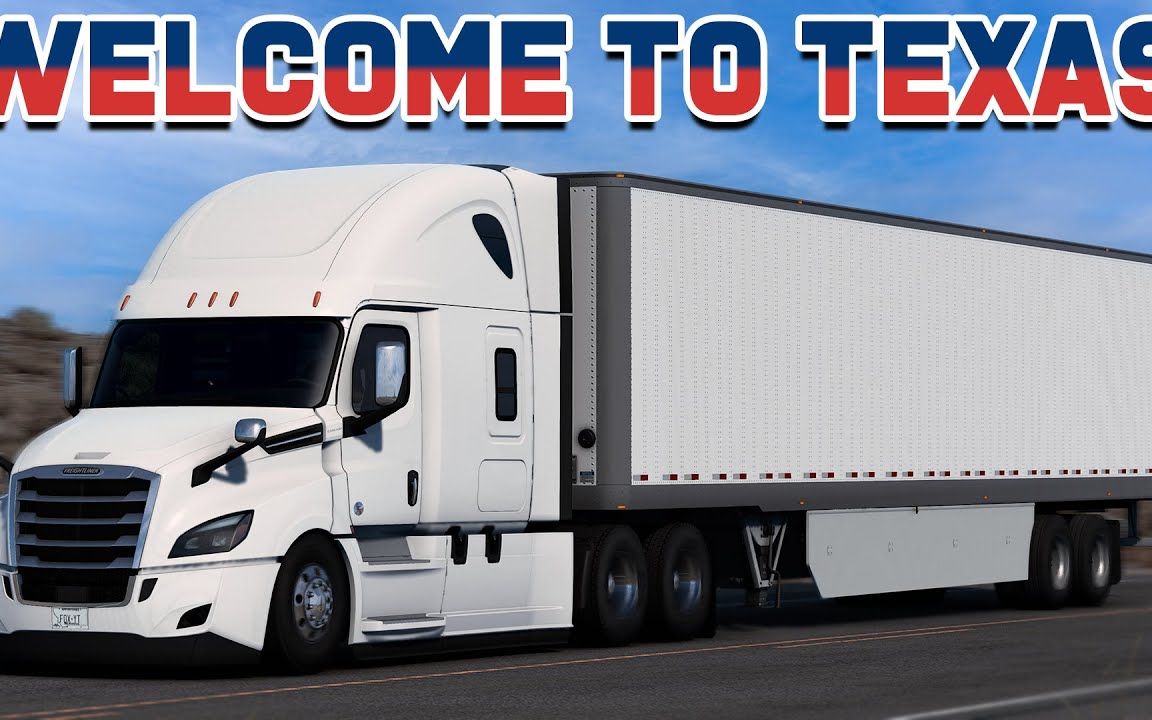 【YouTube】得克萨斯州抢先看!拉斯克鲁塞斯→范霍恩|ATS 1.46 ...