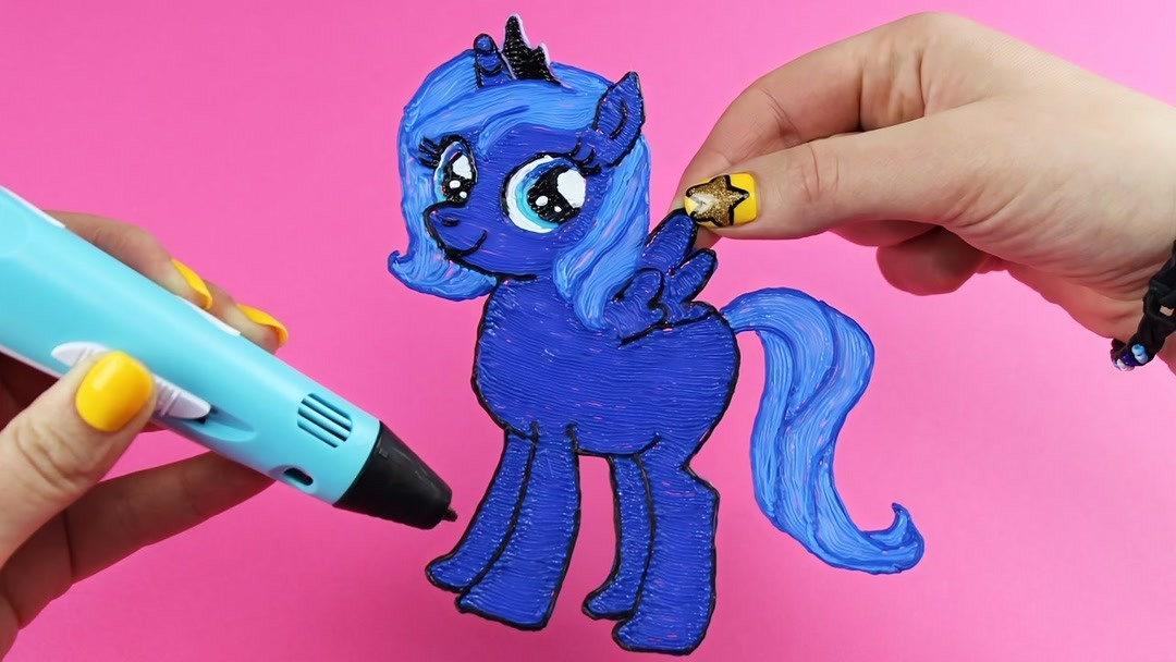 DIY手工创意:如何使用3D笔绘制可爱的小马