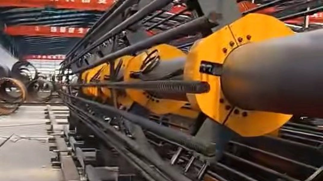 全自动数控钢筋笼滚焊机,标准化钢筋笼加工设备