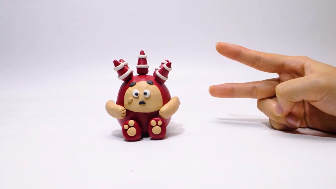 定格动画-橡皮泥变身橡皮泥小人