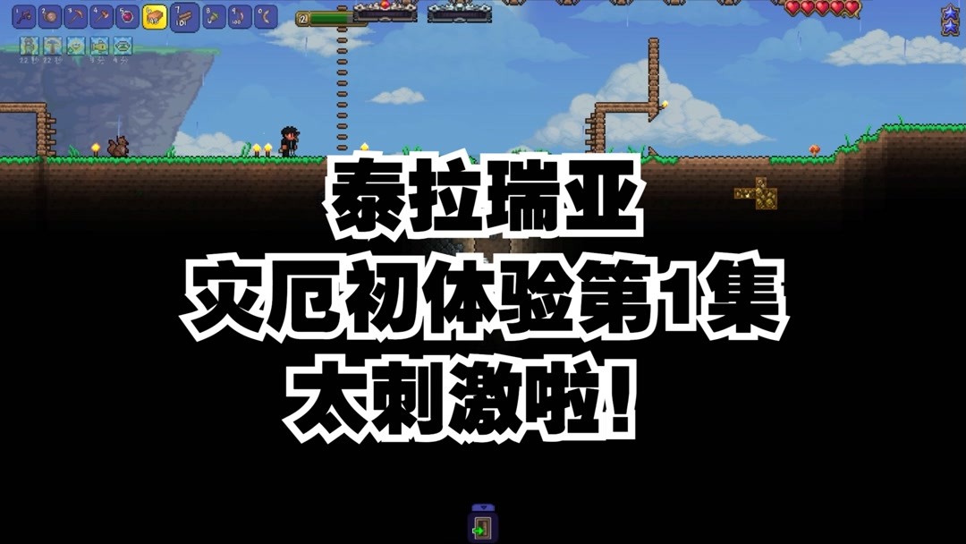 泰拉瑞亚灾厄初体验第1集:太刺激了,居然有这种模组!