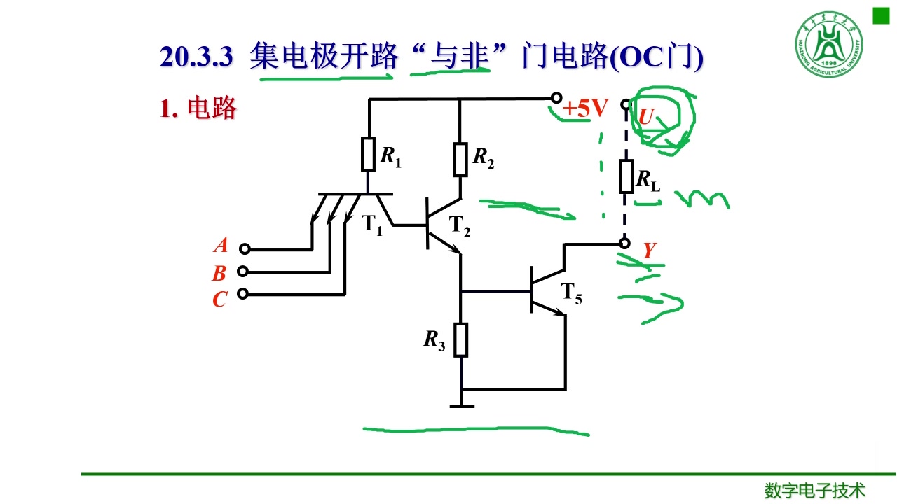 数字电子技术3-2 TTLCOMS逻辑代数