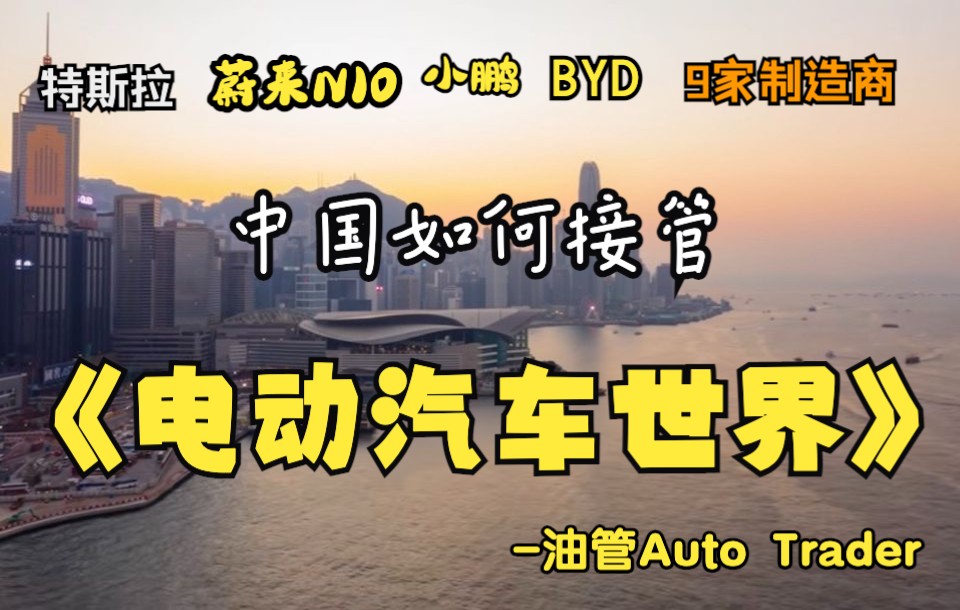 中国如何接管电动汽车世界 9家[特斯拉, 蔚来, 小鹏, 比亚迪 等]在中国...