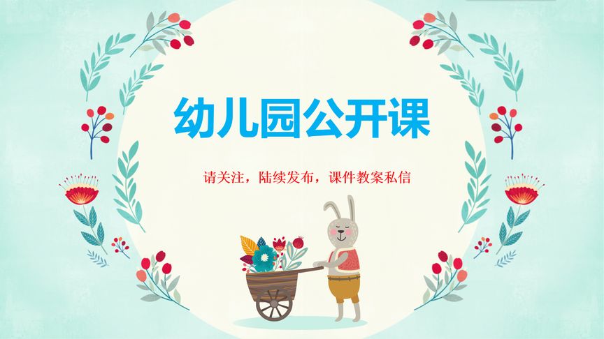 幼儿园教学视频:中班《交通标志作用大》