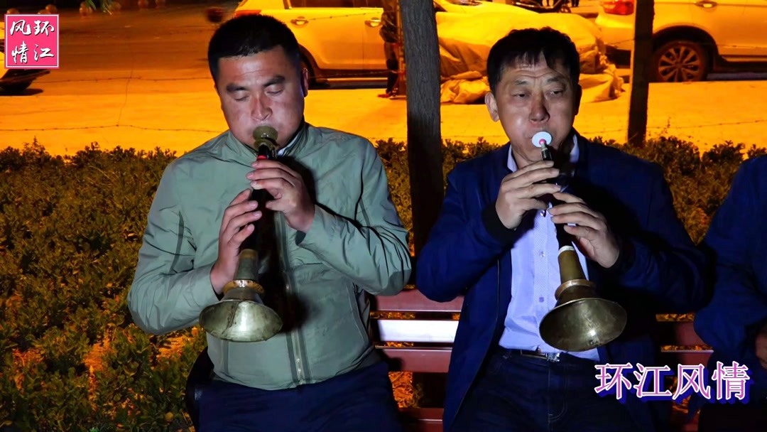 环县霓虹灯下的传统民乐,古老的文化