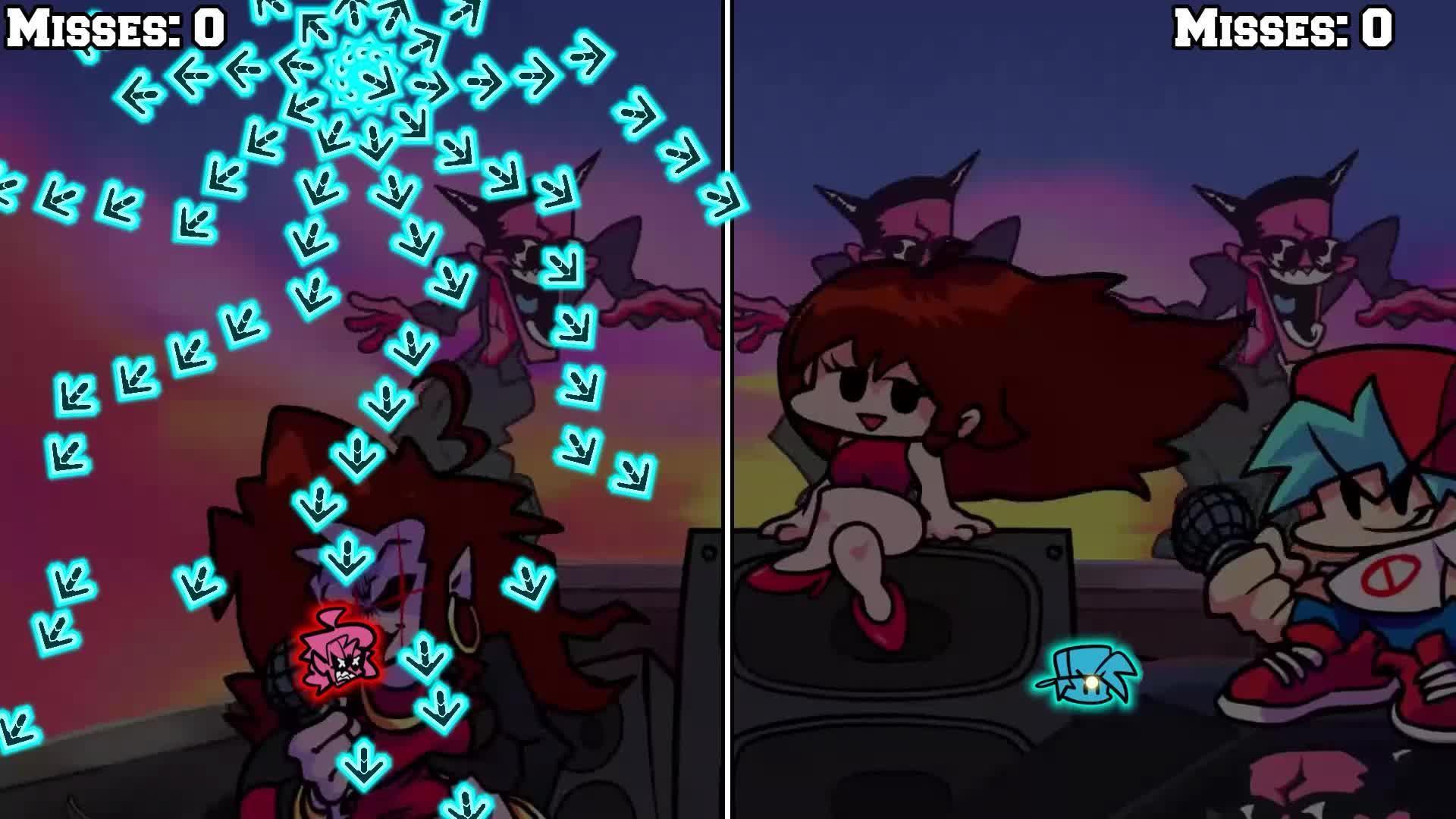 周五晚说唱第85期:全新的另类新玩法,PK变成躲子弹了 FNF模组