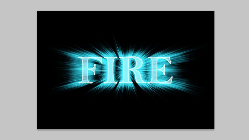 PS教程视频—photoshop滤镜制作发光字