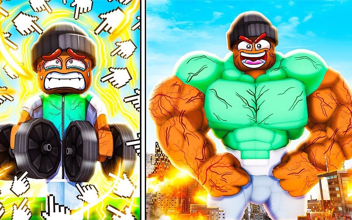 Roblox举重竞速模拟器:点击举重竞赛!疯狂冲撞大作战!小格解说