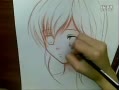【水彩、彩铅】水彩铅笔画动漫人物画法