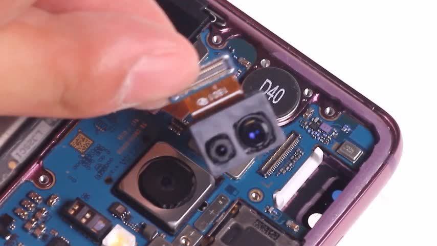 三星S9前置摄像头拆解更换教程