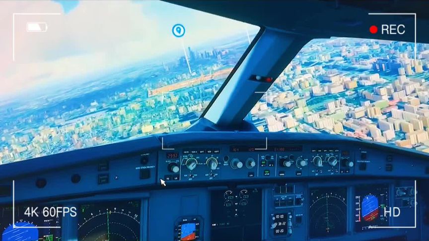 #飞行 #模拟飞行 #飞行员的日常 开飞机看北京#飞行员 #飞行视角